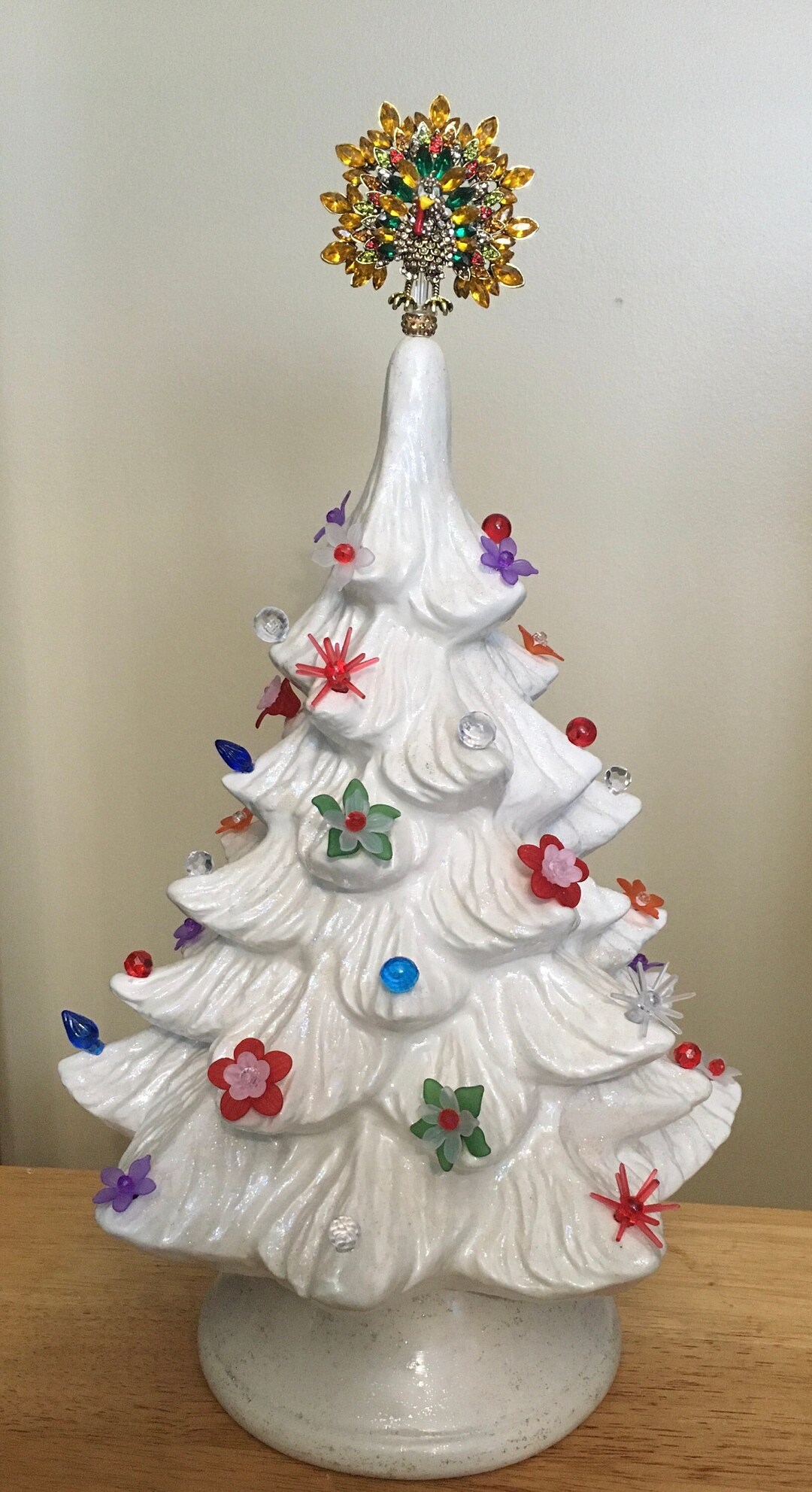 Tom Turkey Topper for Ceramic Trees Fall/thanksgiving - Etsy