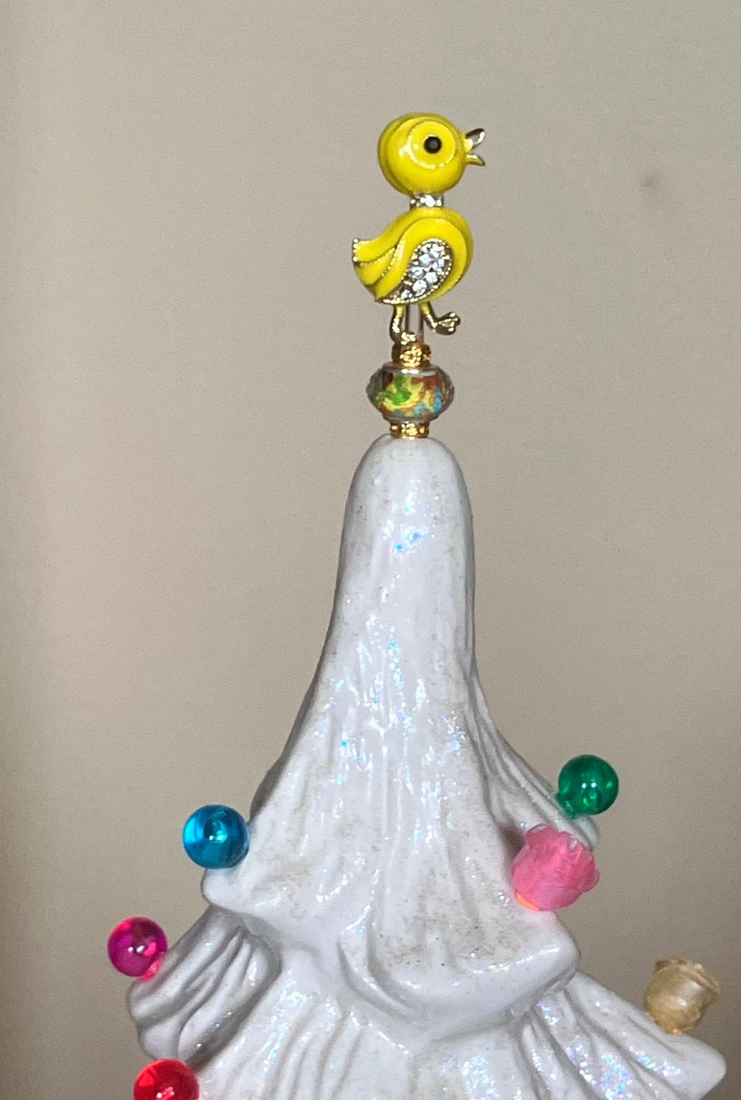 Yellow Duck Topper for Ceramic Tree - Etsy