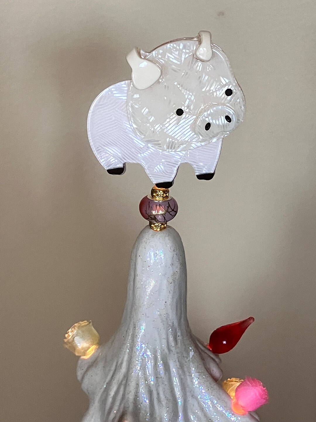 This Little Piggy, Topper for Ceramic Tree - Etsy