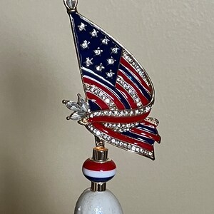 U.S. Flag, Tree Topper for Ceramic Trees - Etsy