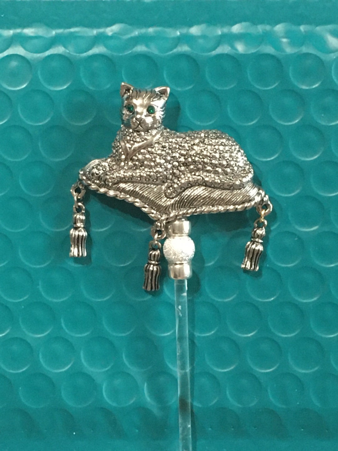 Pampered Kitty Topper for Ceramic Trees - Etsy