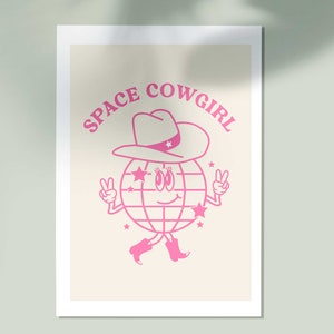 Space Cowgirl | Disco Ball | Digital Download - Etsy