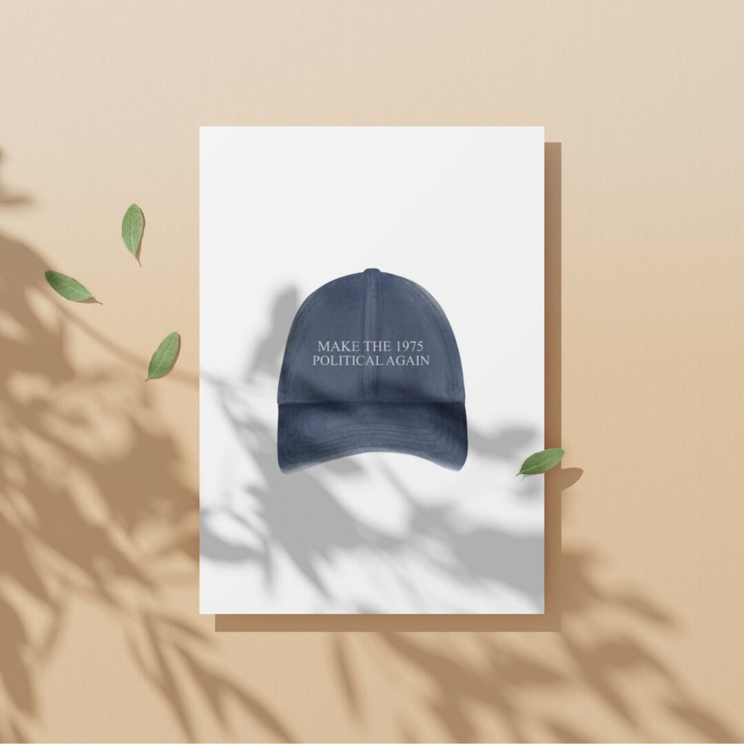 The 1975 make the 1975 Political Again Cap Digital Art Print Instant ...