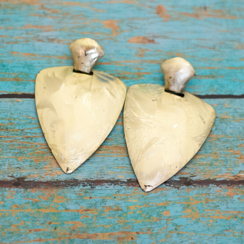 Shield Earrings - Etsy