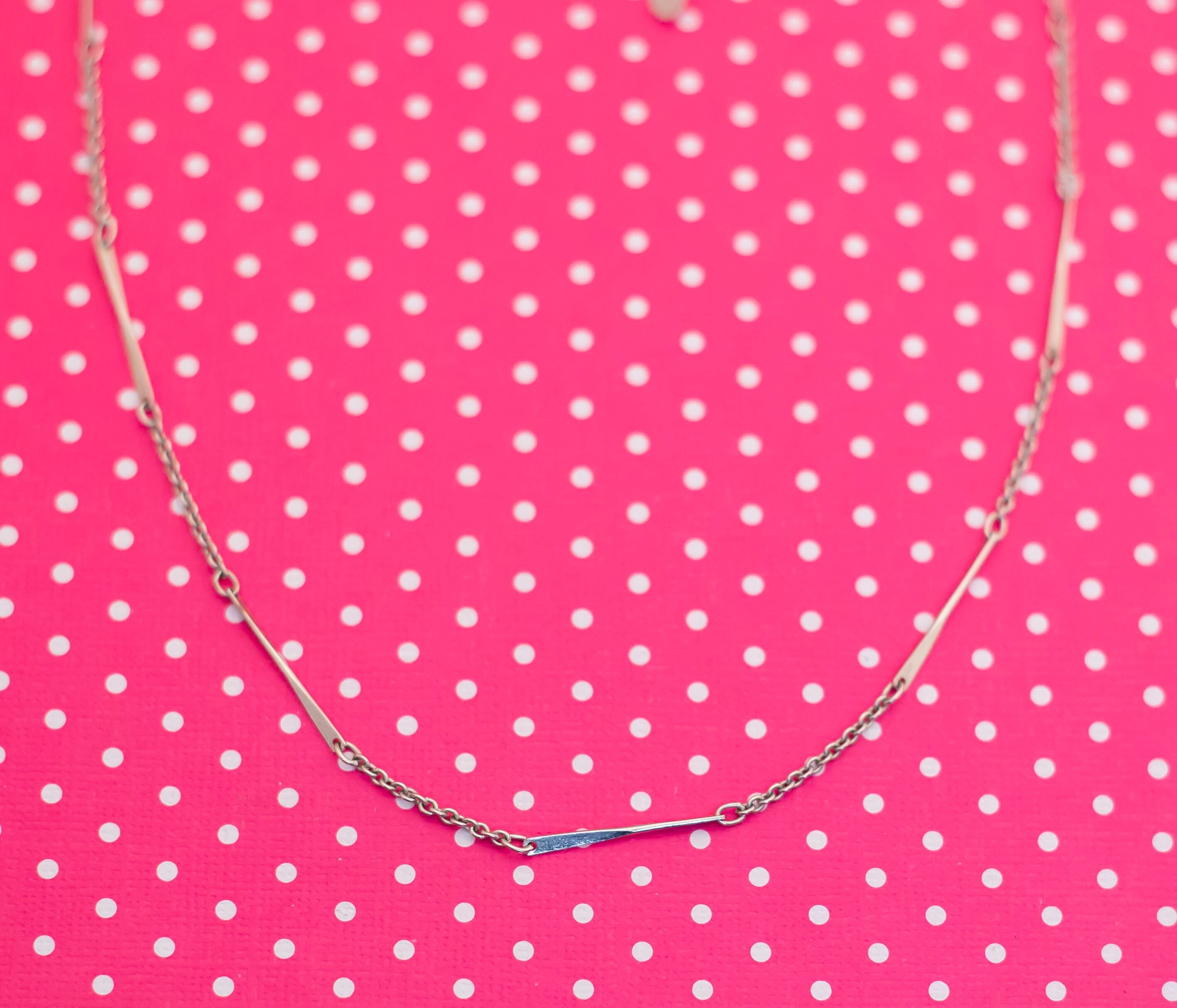 Vintage Chain Sticks Chain Necklace by Avon - P16 - Etsy