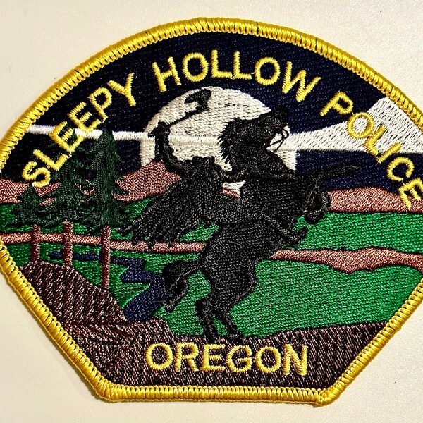 Police Patches Sleepy Hollow - Etsy