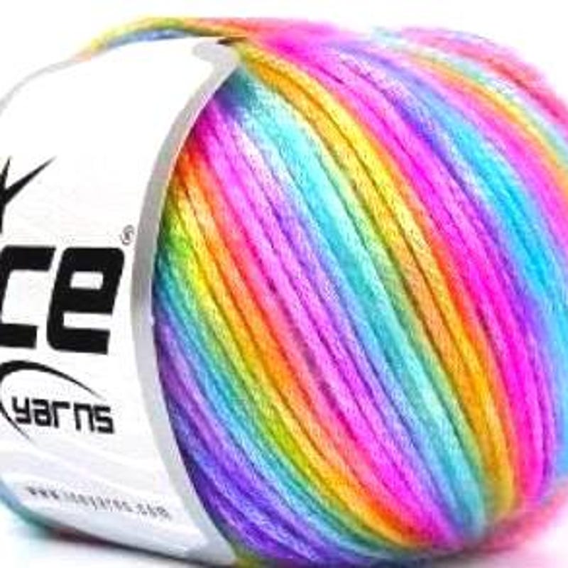 Rainbow Yarn - Etsy