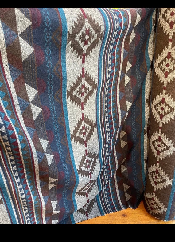 Southwest Fabric 45 by Meter Southwestern Blanket Throw - Etsy