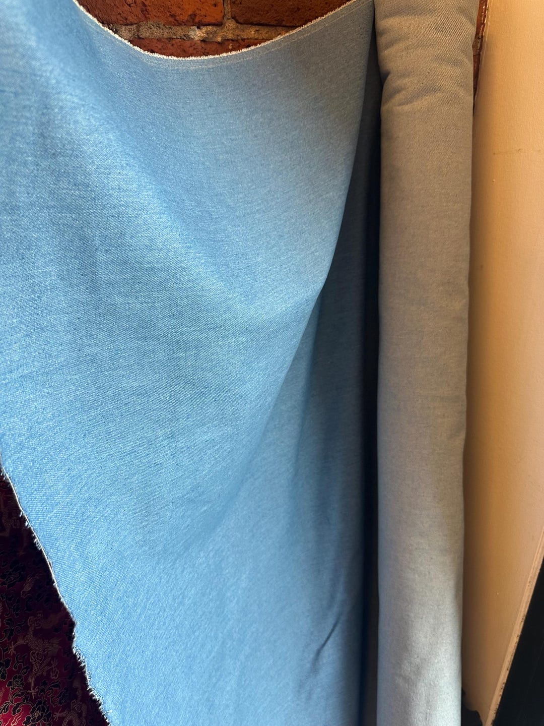 12 Oz Denim Light Blue - Etsy