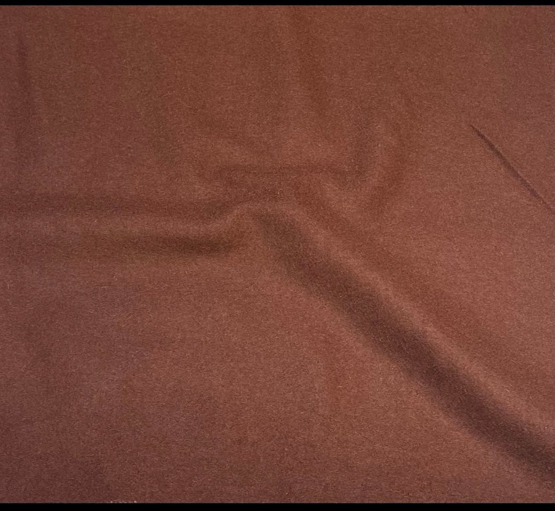 Wool Melton Chestnut - Etsy