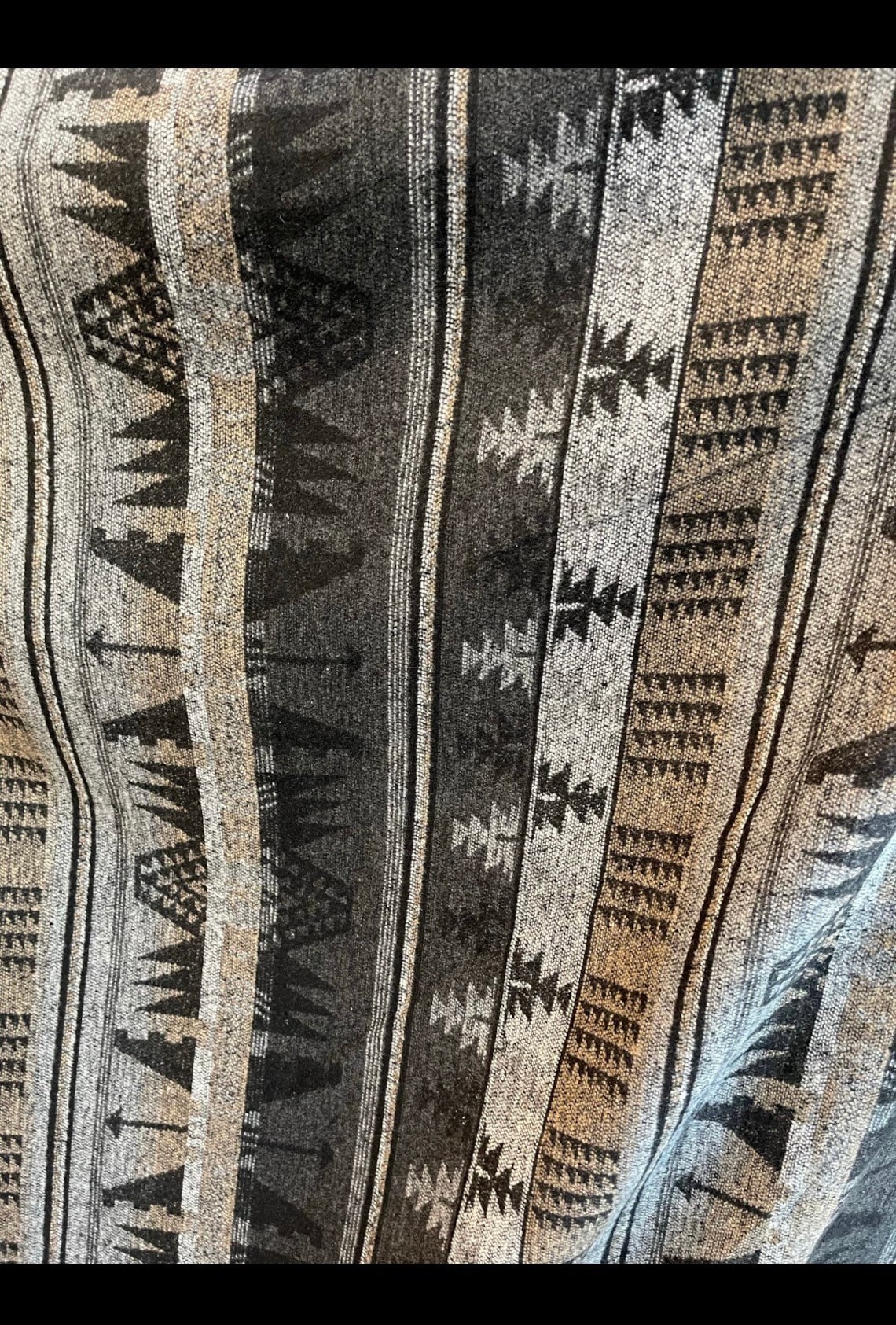 Southwest Fabric 43 by Meter Southwestern Blanket Throw - Etsy