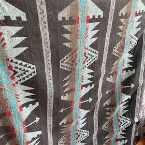 Southwest Fabric #4 by Meter Southwestern, Blanket, Throw, Western ...