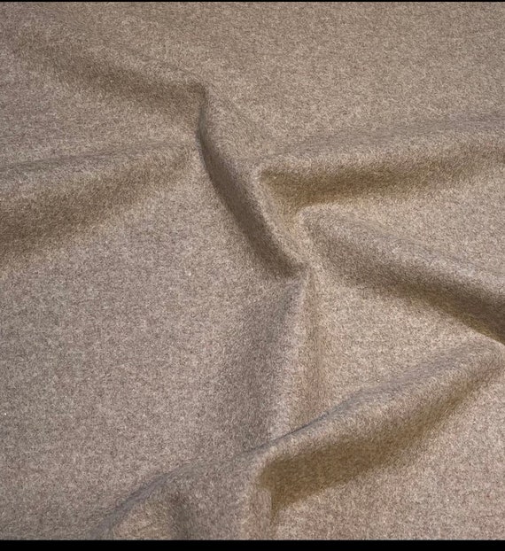 Wool Melton Light Brown Mix - Etsy