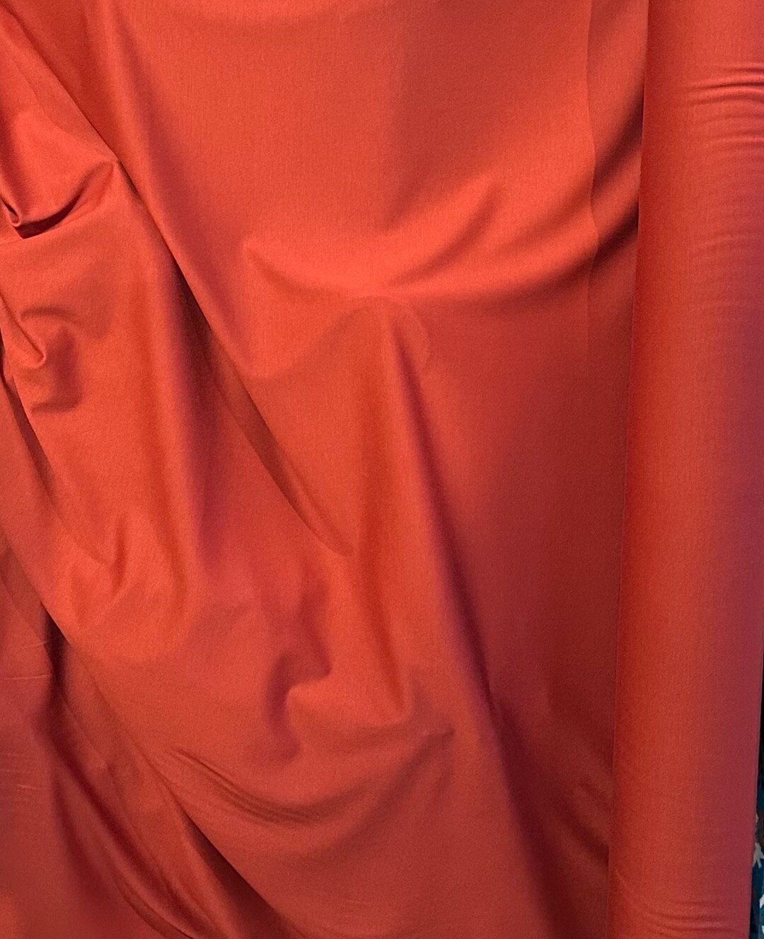 Ponte De Roma Knit Burnt Orange - Etsy