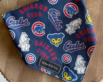Chicago Cubs Bandana - Etsy