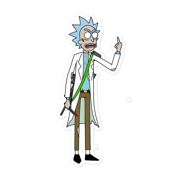 Rick Sanchez Sticker - Etsy