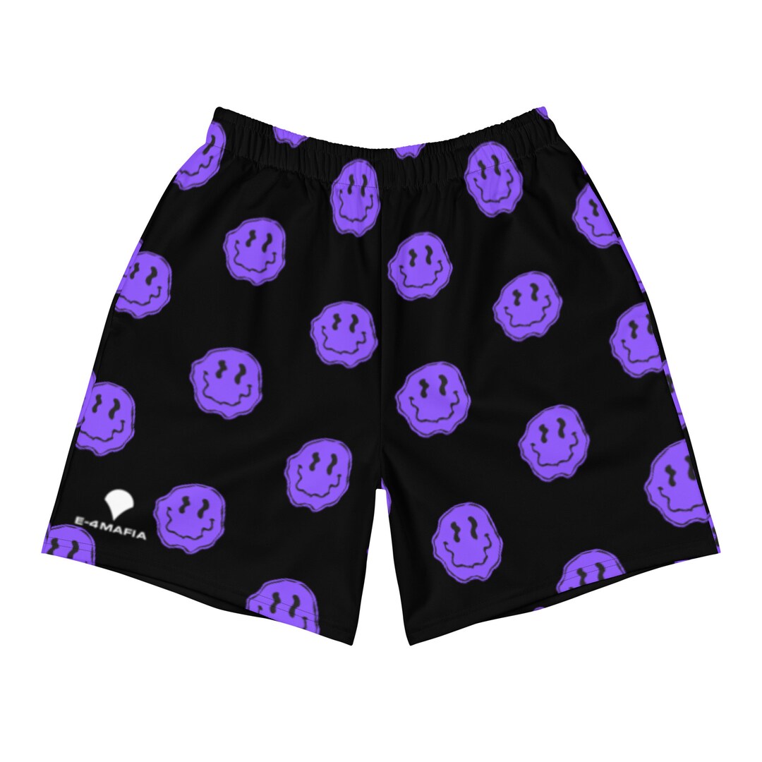 Men's Melting Smiley Face Shorts - Etsy