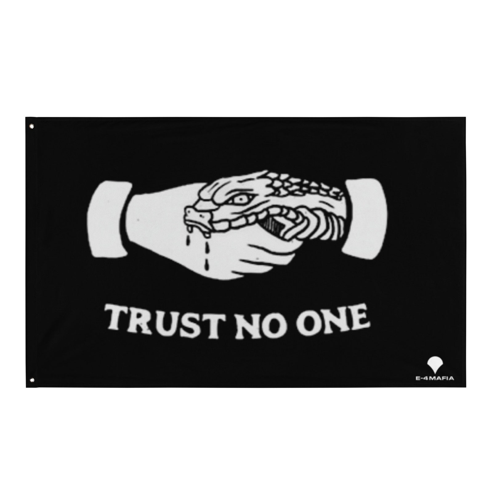 Trust No One Flag - Etsy