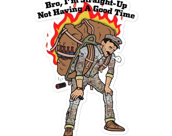 Funny Military Sticker, Basic Training Sticker, Army, Air Force, Navy ...