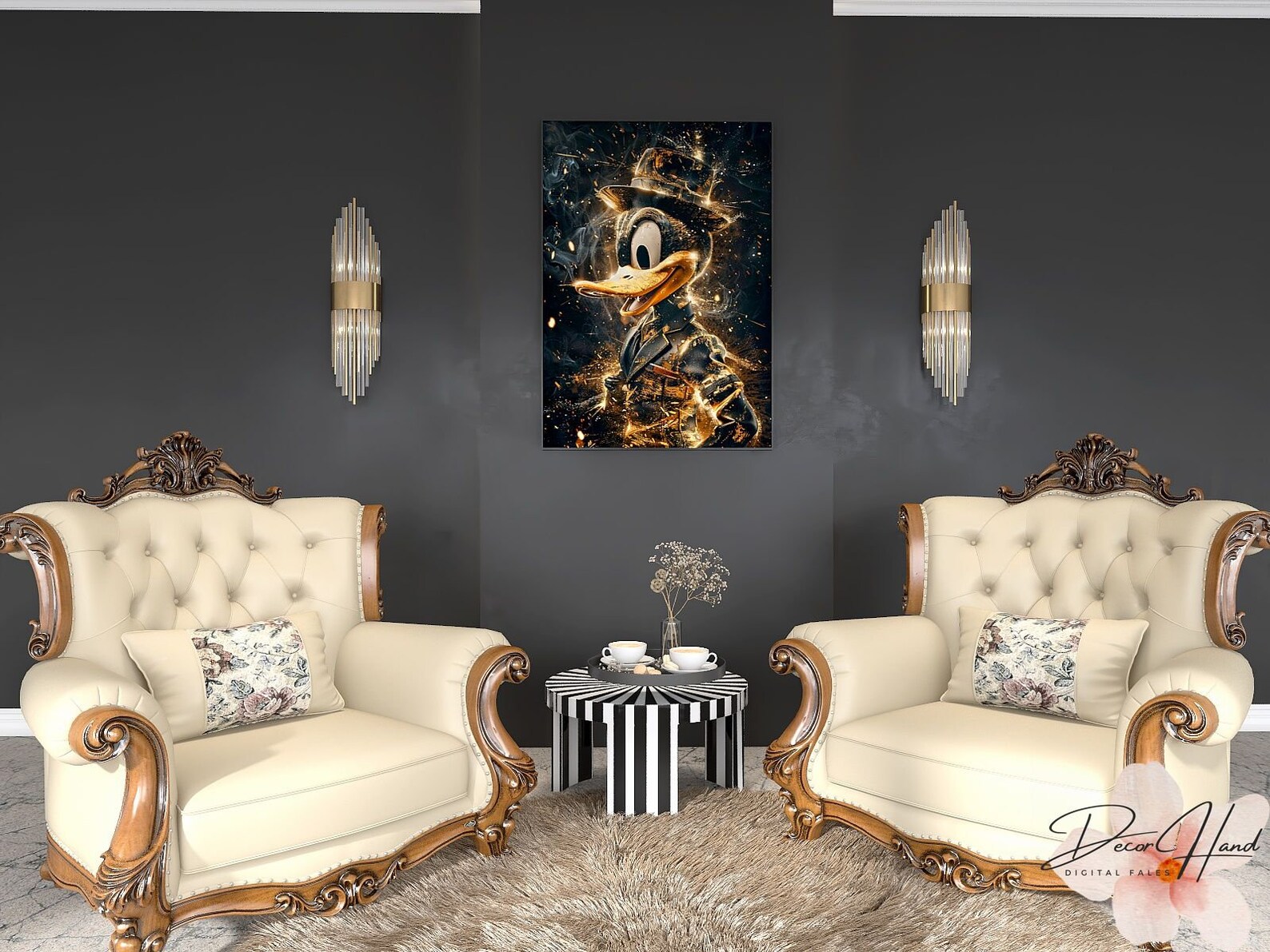 Donald Duck Boss, Digital File, Wall Art - Etsy