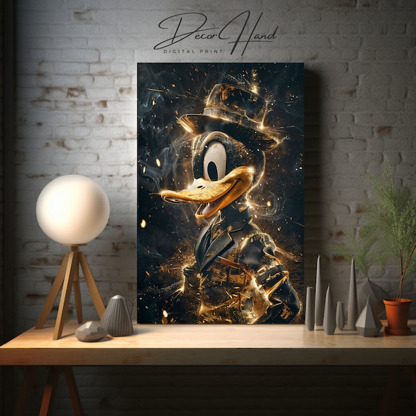 Donald Duck Poster - Etsy