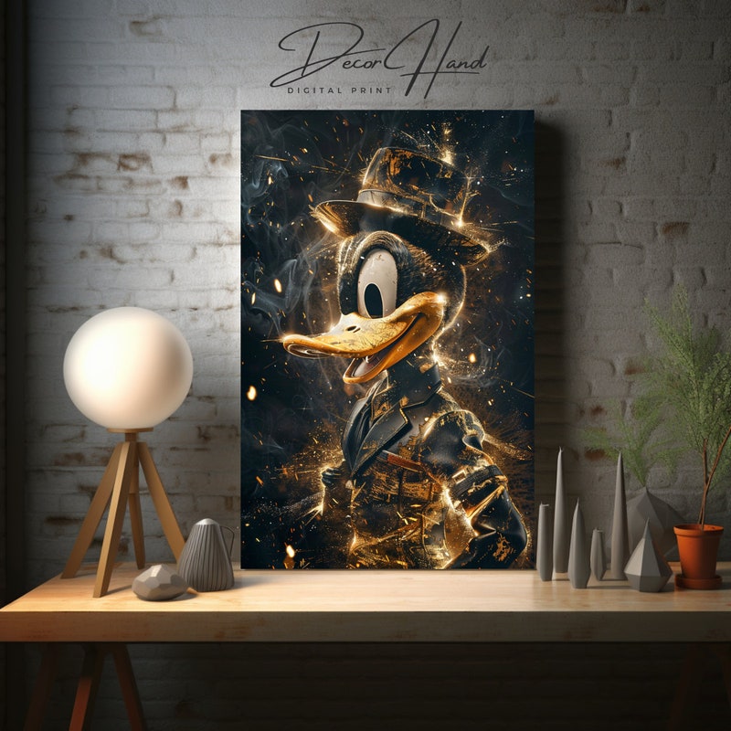 Donald Duck Posters - Etsy