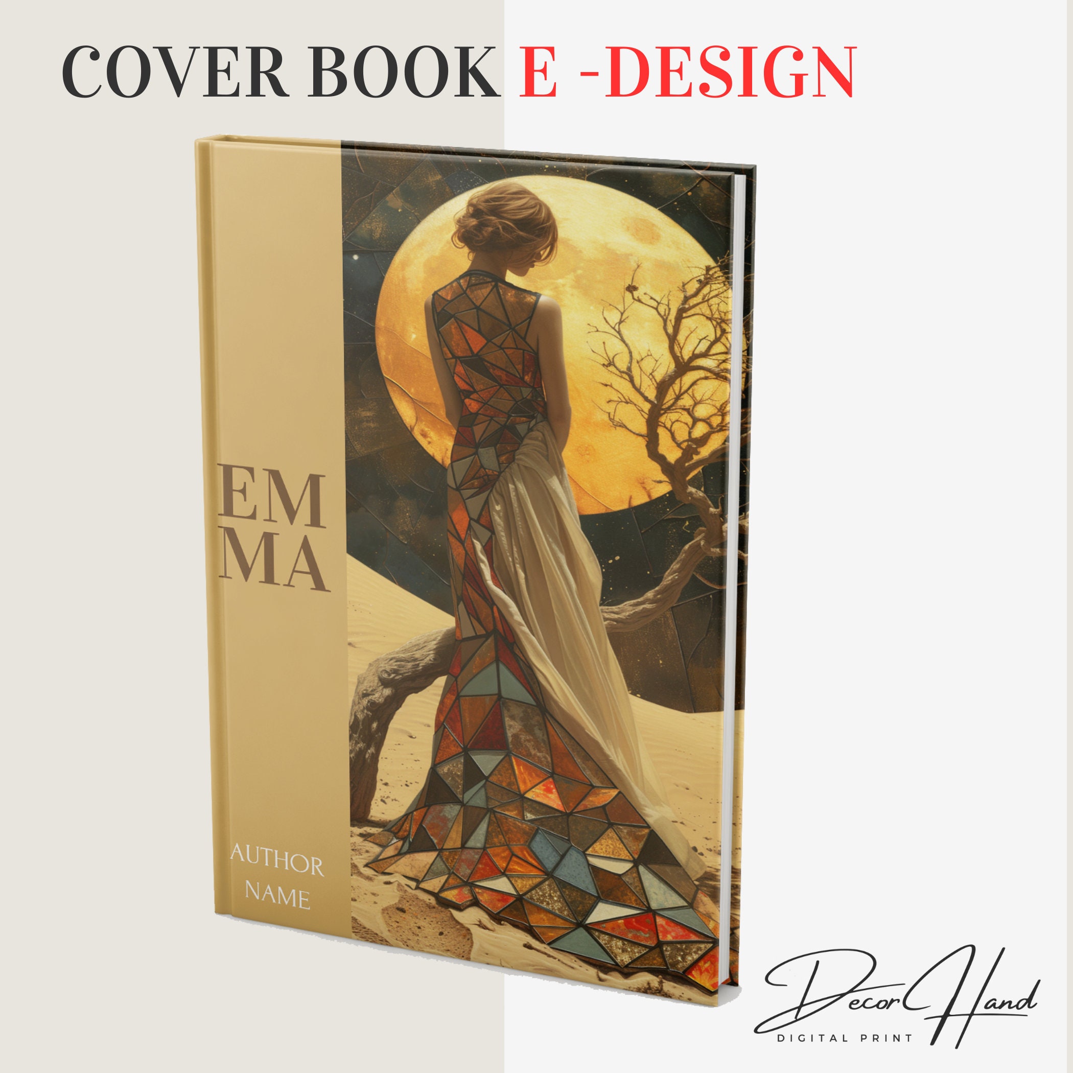 Cover Book Design - From All Sides - Etsy