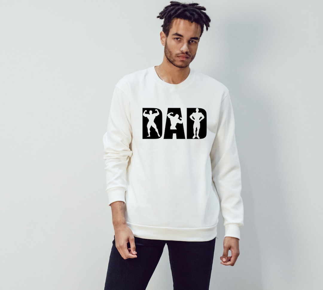 Bodybuilder Dad Sweatshirt, Muscle Daddy Sweatshirt, Strong Dad ...