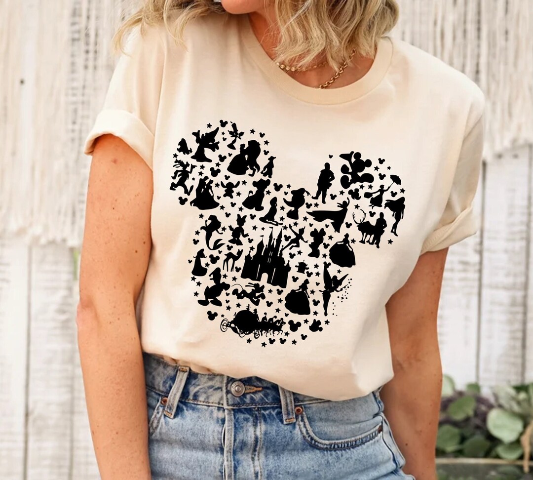 Disney Shirt, Disney Shirt for Women, Disney Ear Shirt, Women's Unisex ...