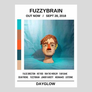 Dayglow Fuzzybrain- Album Cover Poster- Digital Download - Etsy