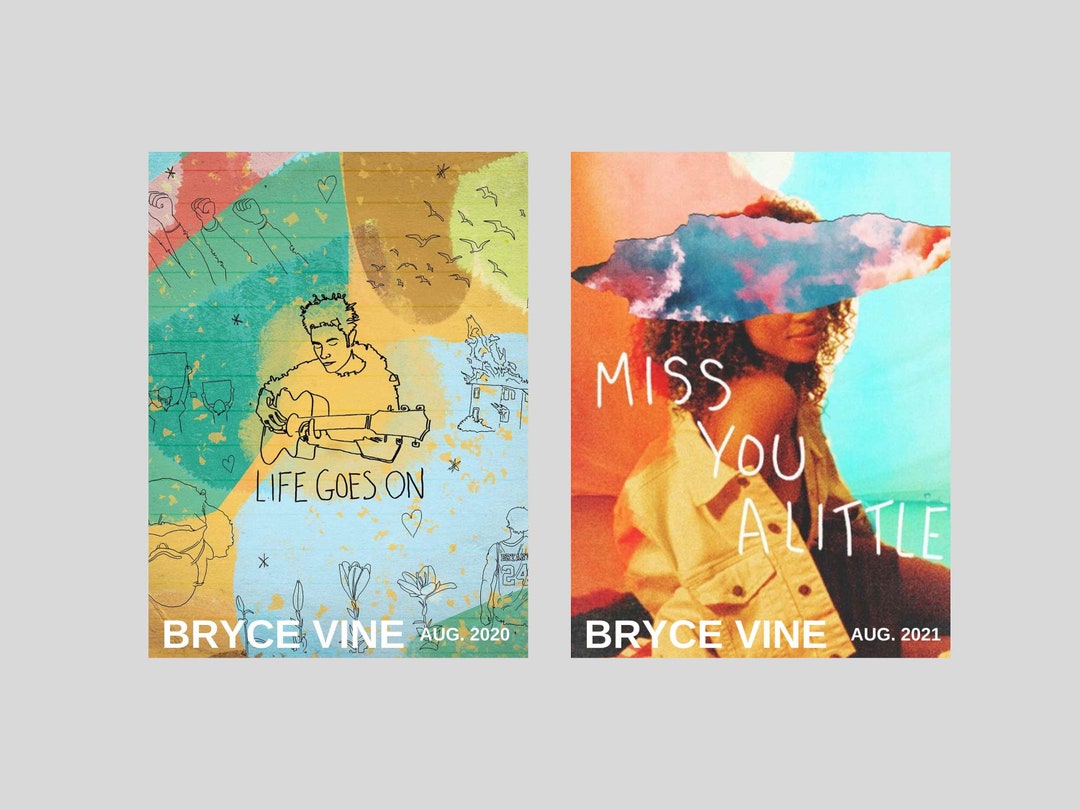 Bryce Vine SET Album Cover Posters- Digital Download - Etsy