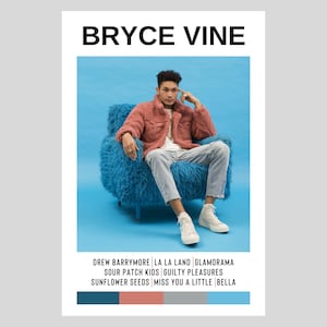 Bryce Vine- Album Cover Poster- Digital Download - Etsy