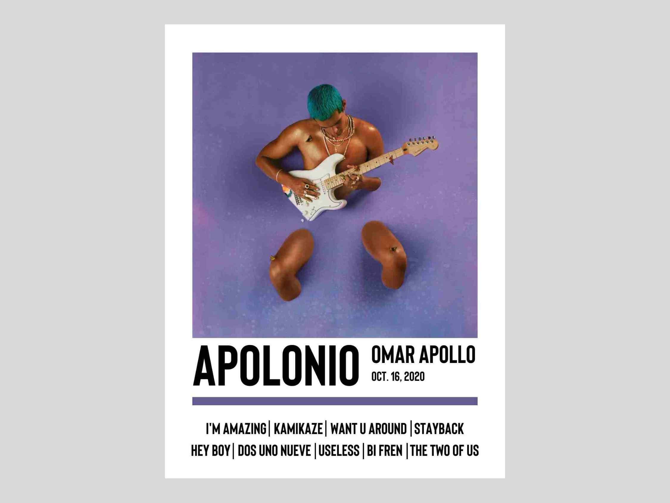 Omar Apollo Apolonio- Album Print- Digital Download - Etsy