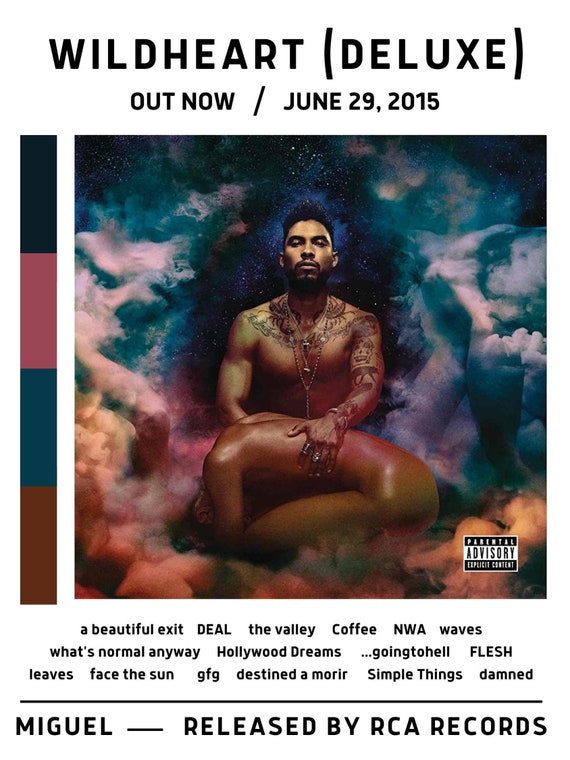 Miguel Simple Things Album Cover