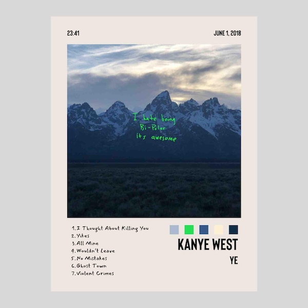 Ye Album - Etsy