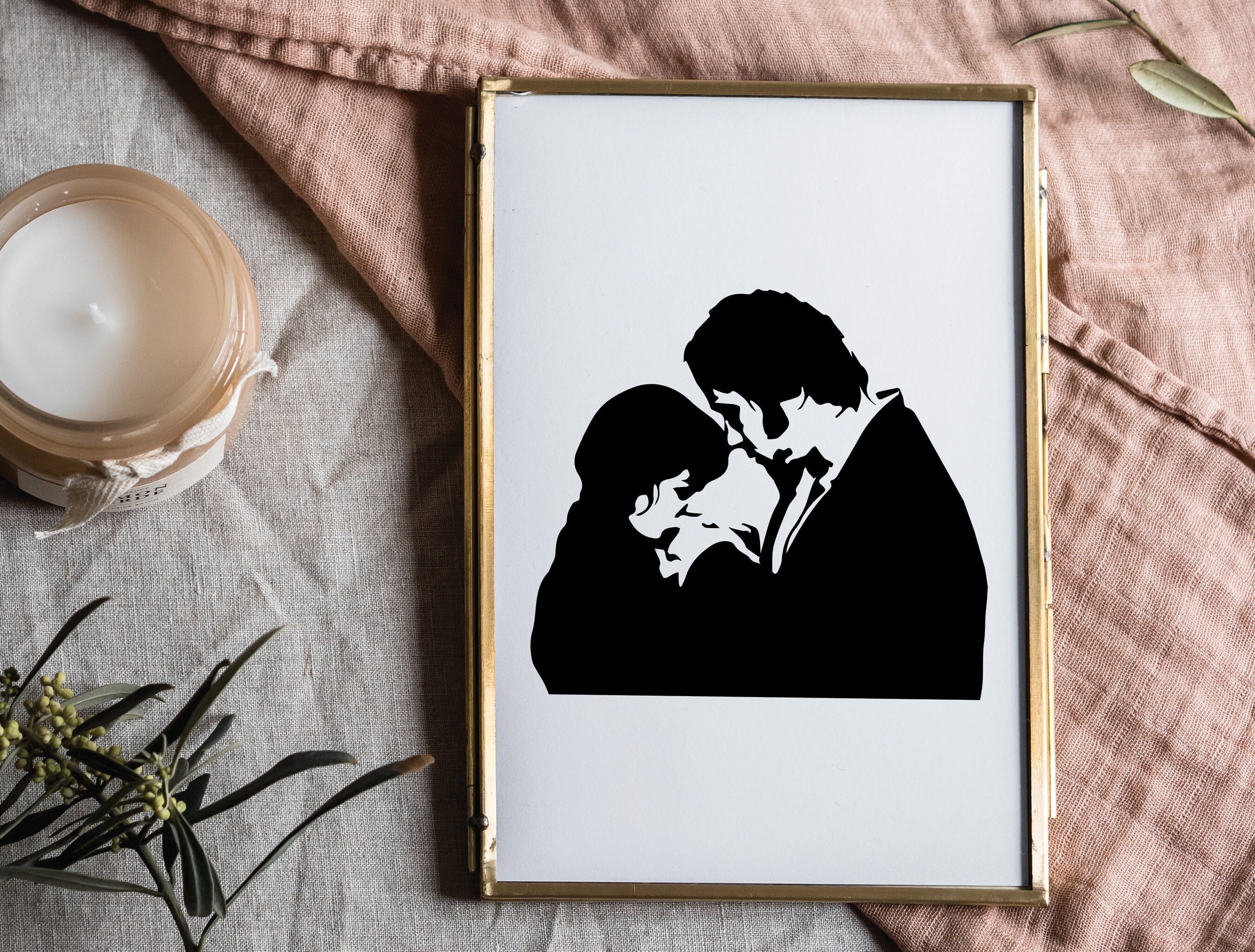 Mr Darcy and Elizabeth Bennet SVG, Jane Austen SVG, Pride and Prejudice ...