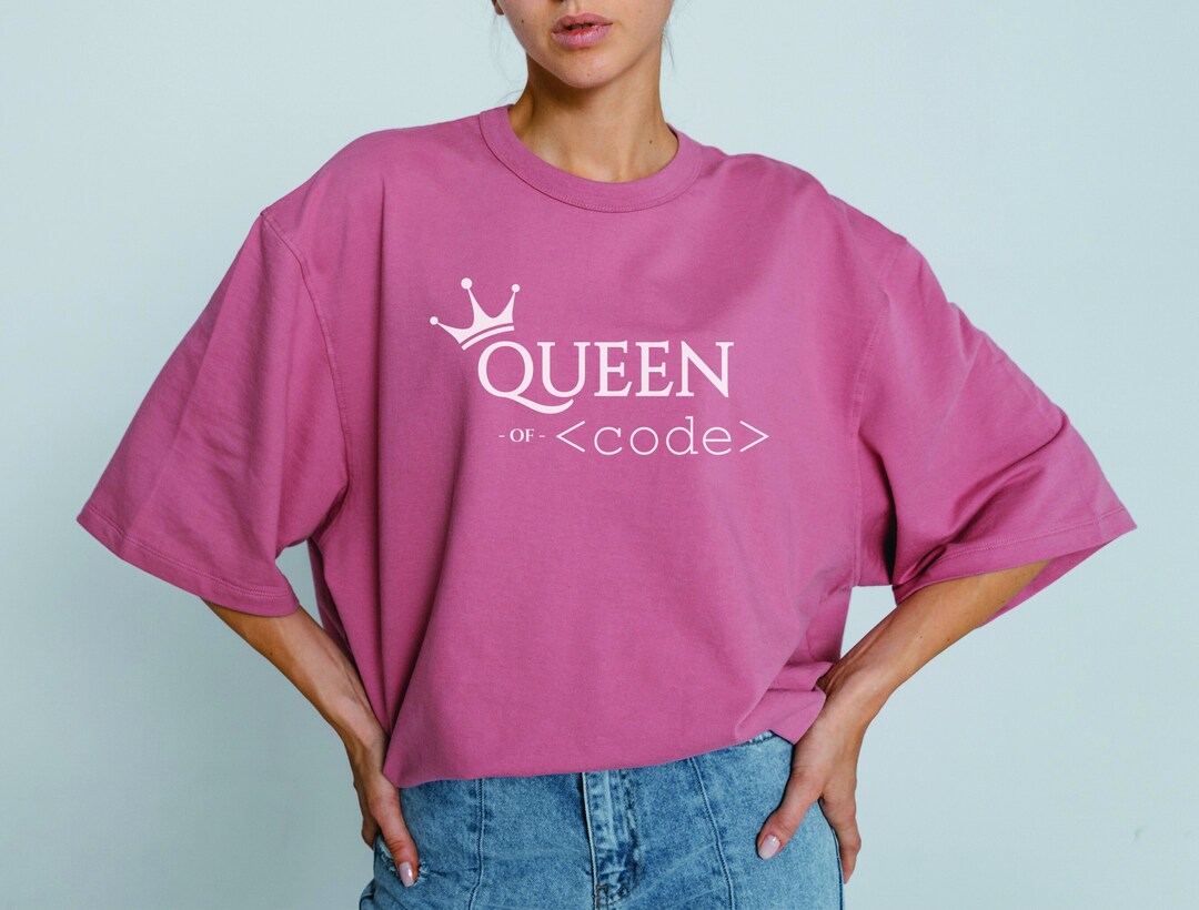Queen of Code SVG, Women in Tech SVG, Women in STEM Cut File Digital ...