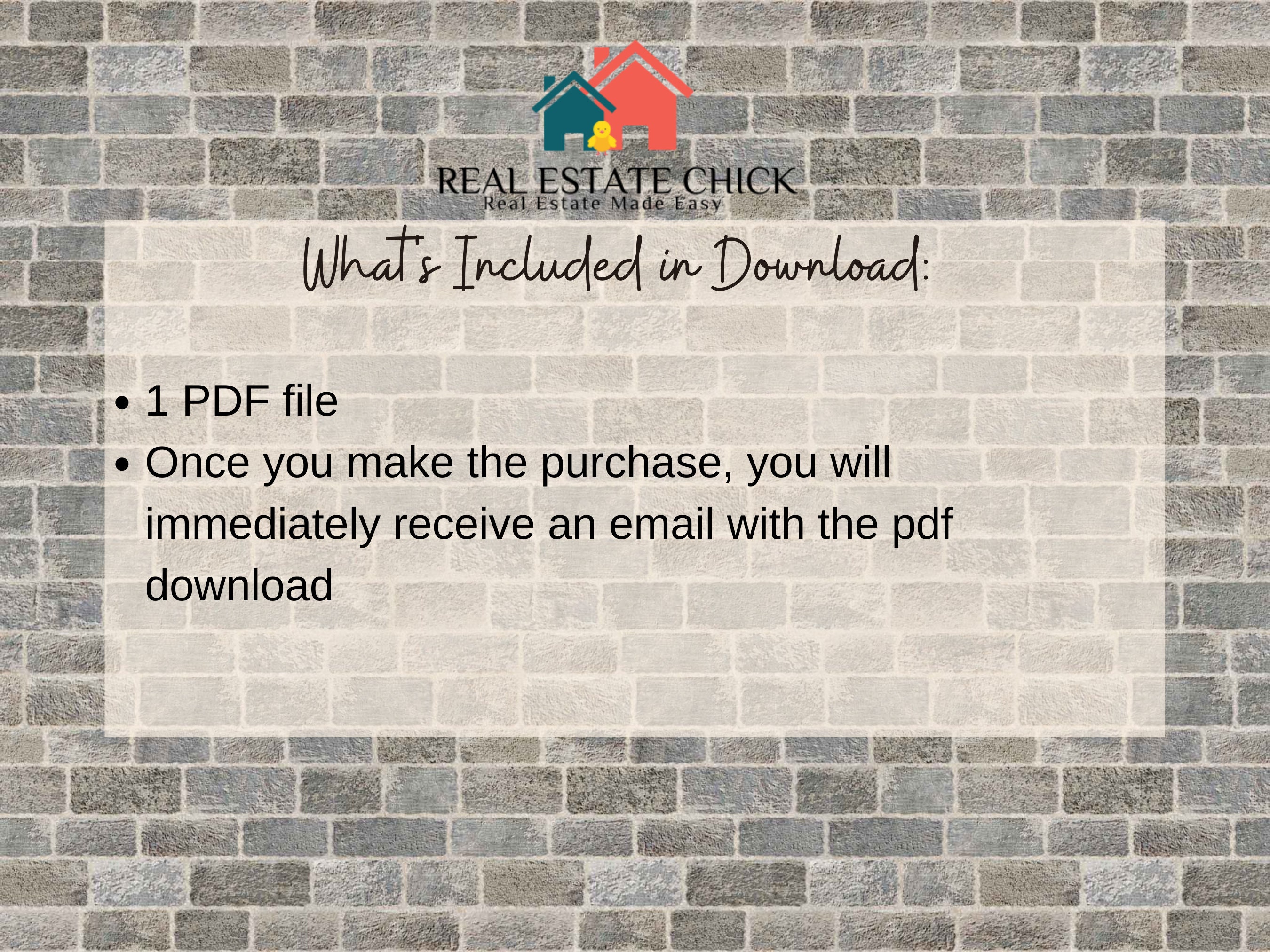 Real Estate Agent Community Information Sheet - Etsy