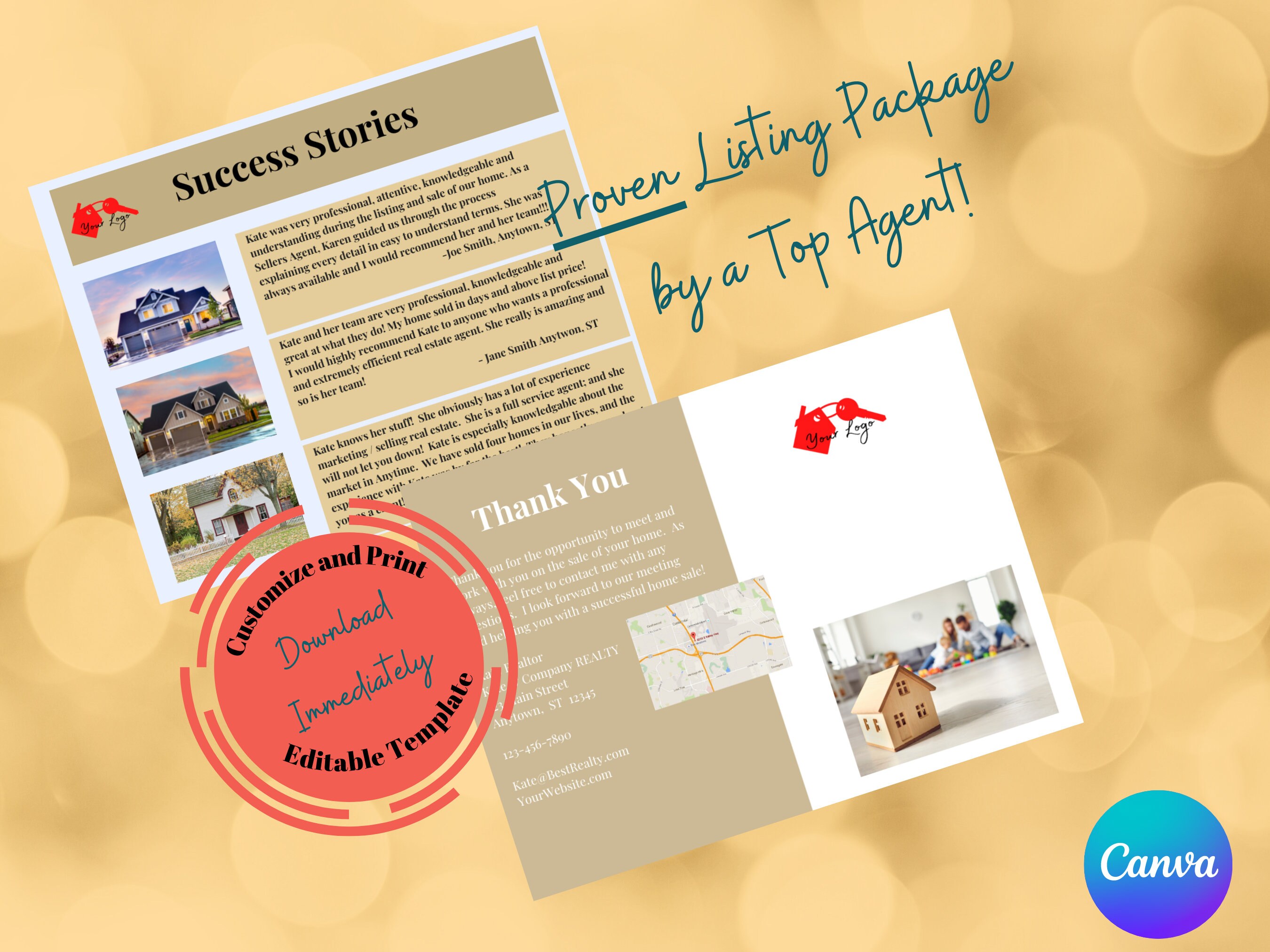 Seller Prelisting Packet for Real Estate Agents/real Estate - Etsy