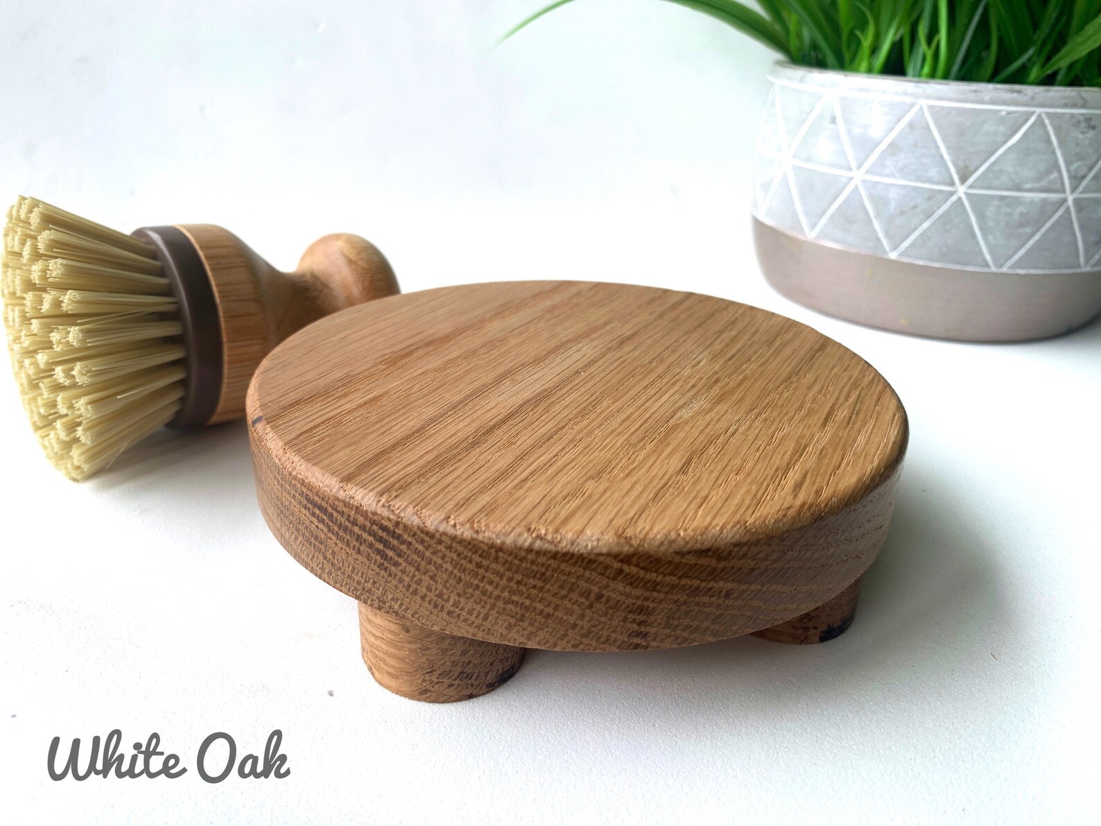 Round Wood Soap Stand/ Wood Riser Tray/ Kitchen Stand/ Candle - Etsy