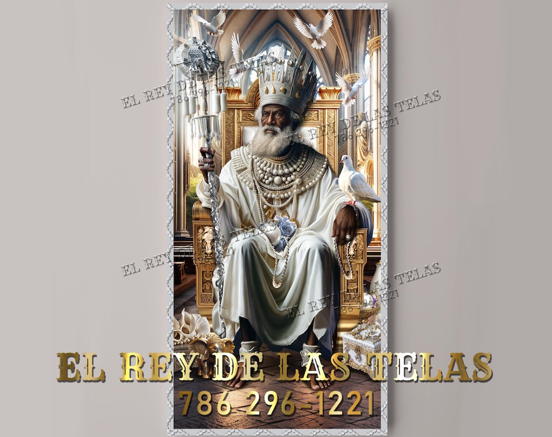 Obatala Throne Panels / Decorative Tapestry / Orishas / Yoruba Religion ...