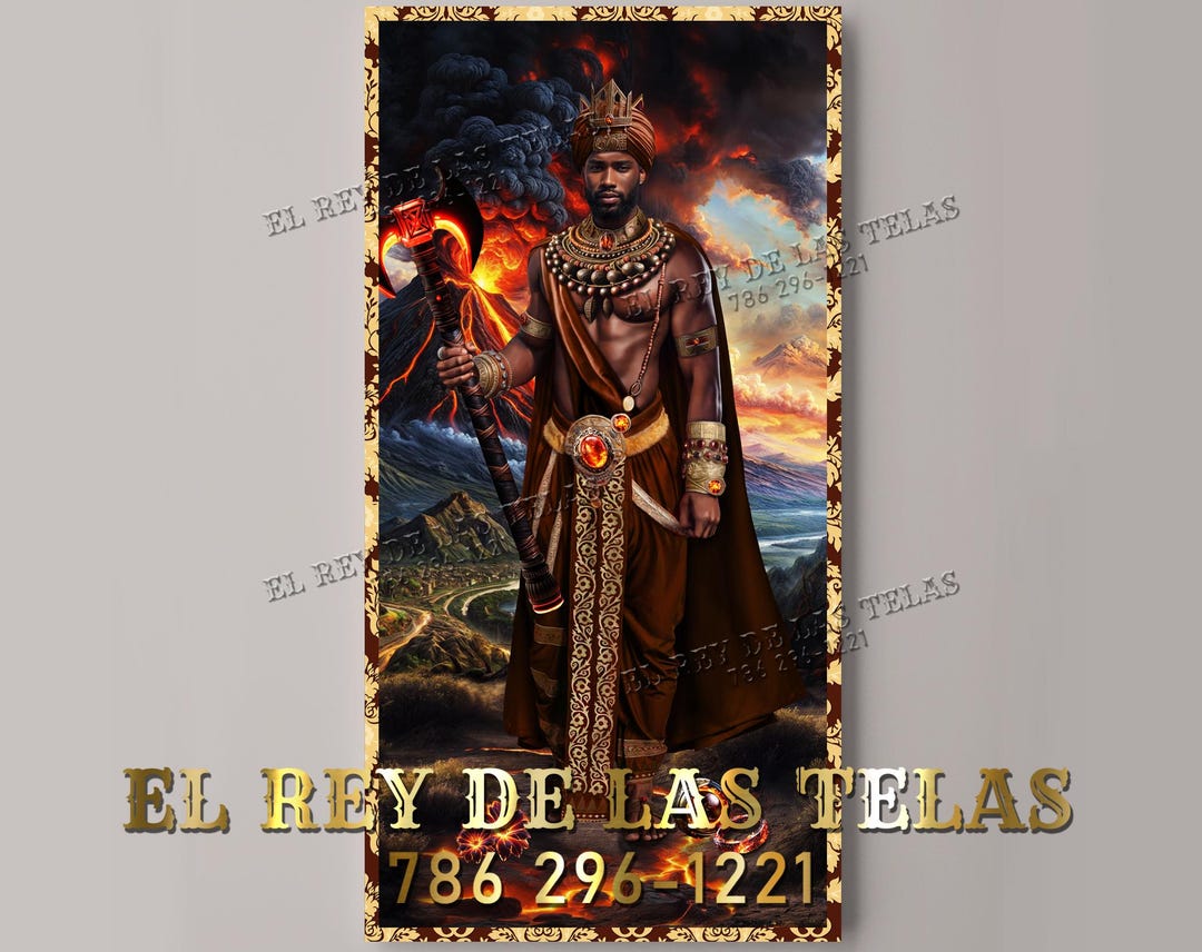 Aggayu Throne Panels / Decorative Tapestry / Orishas / Yoruba Religion ...