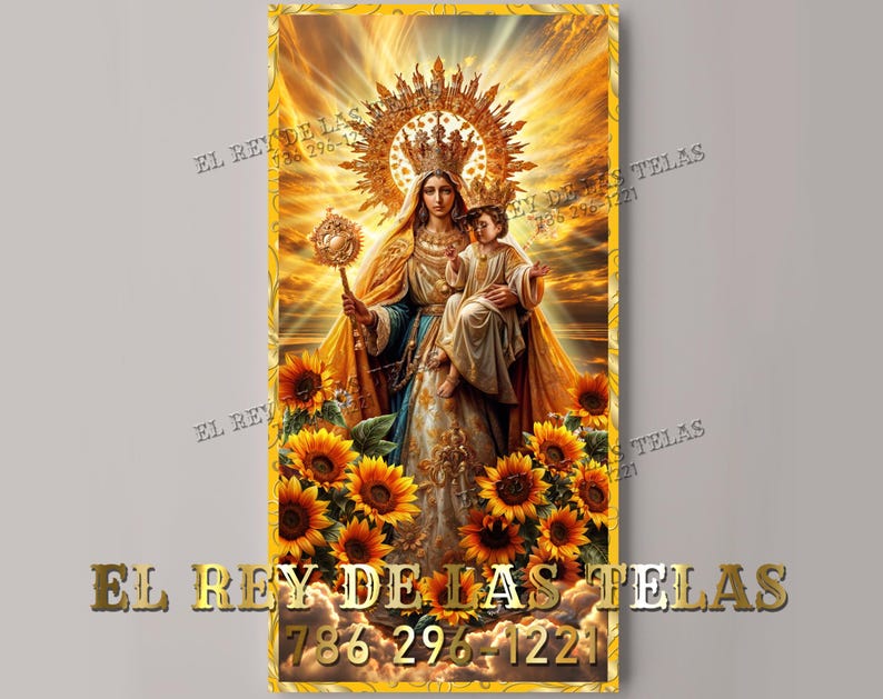 Panels for the Throne of Our Lady of Charity / Decorative Tapestry ...
