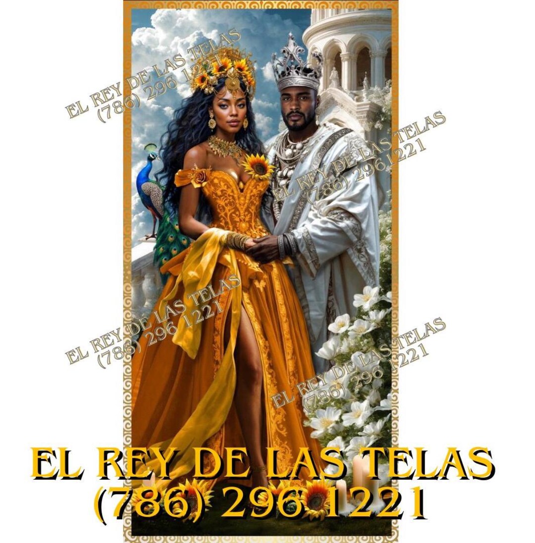 Throne Panels for Oshun and Obatala / Decorative Tapestry / Orishas ...