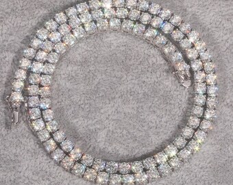 Multiple Diamond Necklace - Etsy