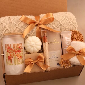 Hygge Pumpkin Fall Gift Box, Boo Basket, Spooky Season Gift, Cozy Fall ...