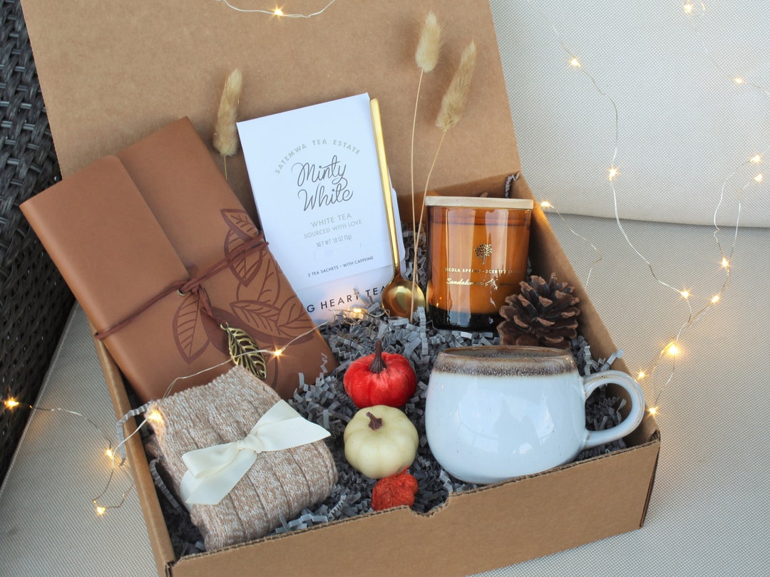 Fall Vibes Hygge Gift Set Hello Fall Care Package Fall Gift - Etsy
