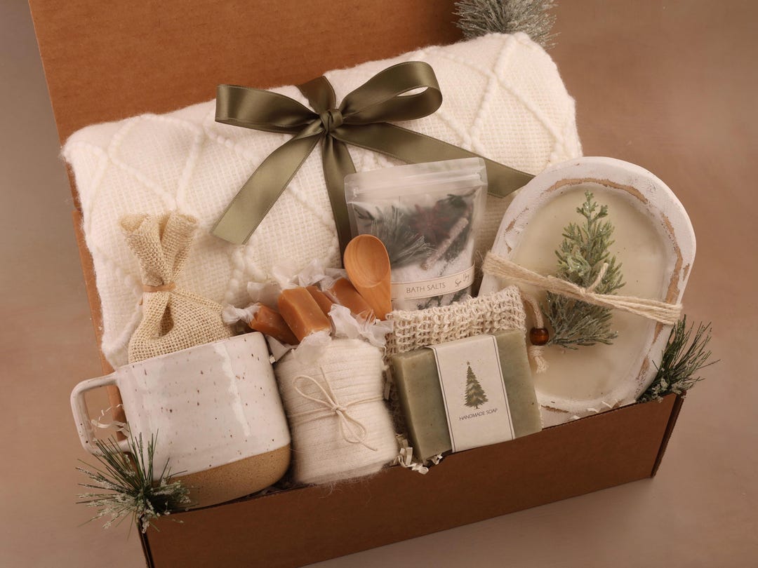 Hug in A Box, Encouragement Gift, Mom Gift Set, Hygee Gift Box ...