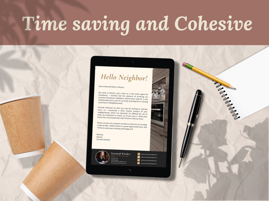 Real Estate Recommendation Letter Real Estate Referral - Etsy