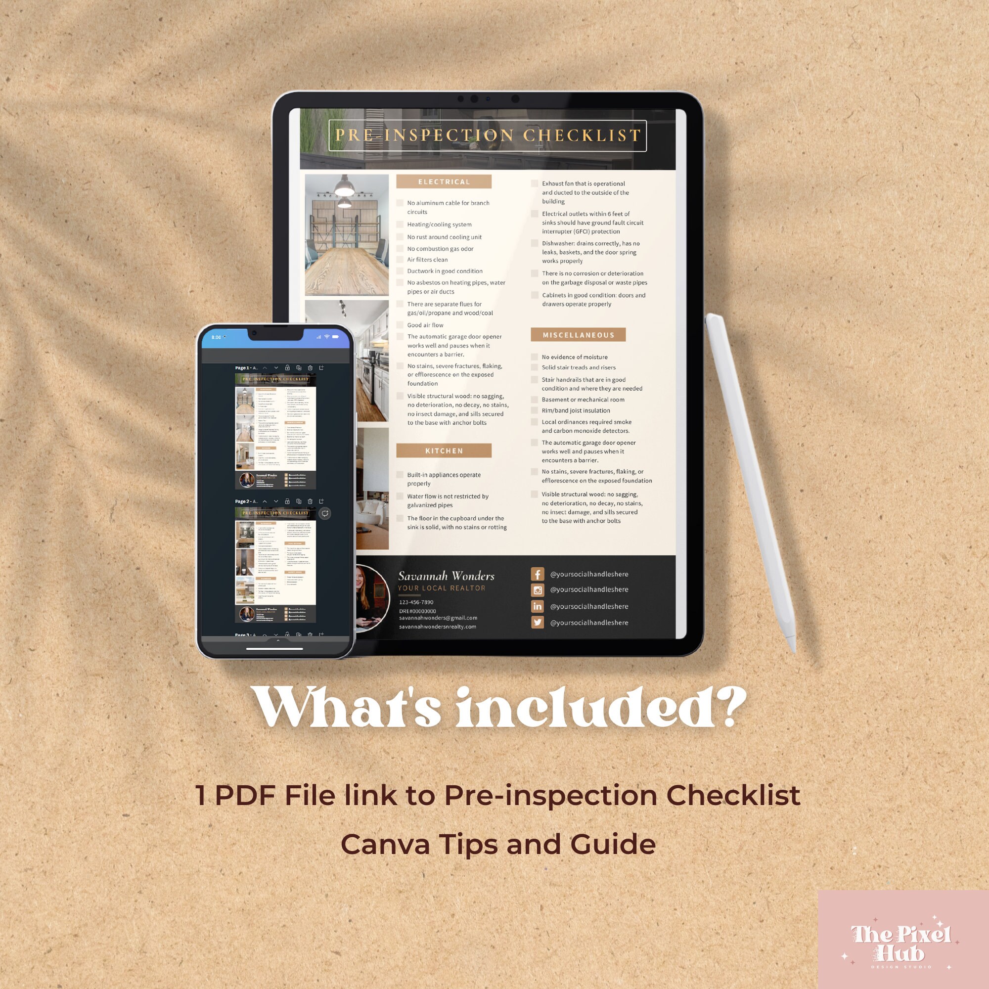 Pre-inspection Checklist | Real Estate Inspection | Home Listing ...